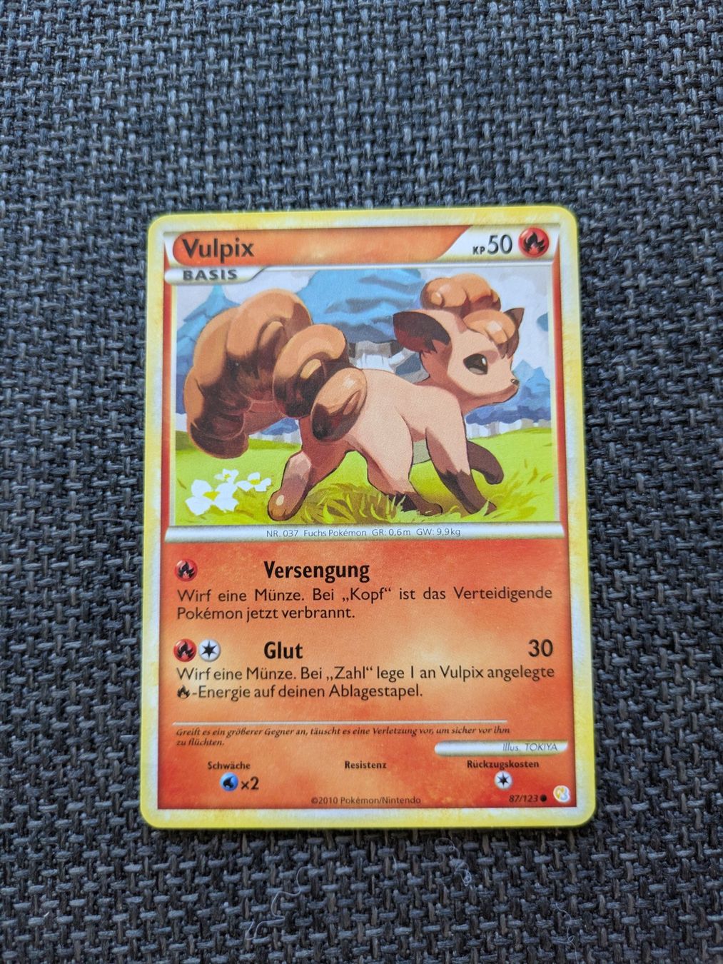 VULPIX, HEARTHGOLD & SOULSILVER, HS87, COM, 2010, GER, GD (Gebraucht ...