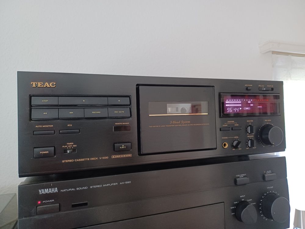 Teac V-1030 Tape Deck 3-Kopf Hi-Fi Kassettendeck (Gebraucht) in ...