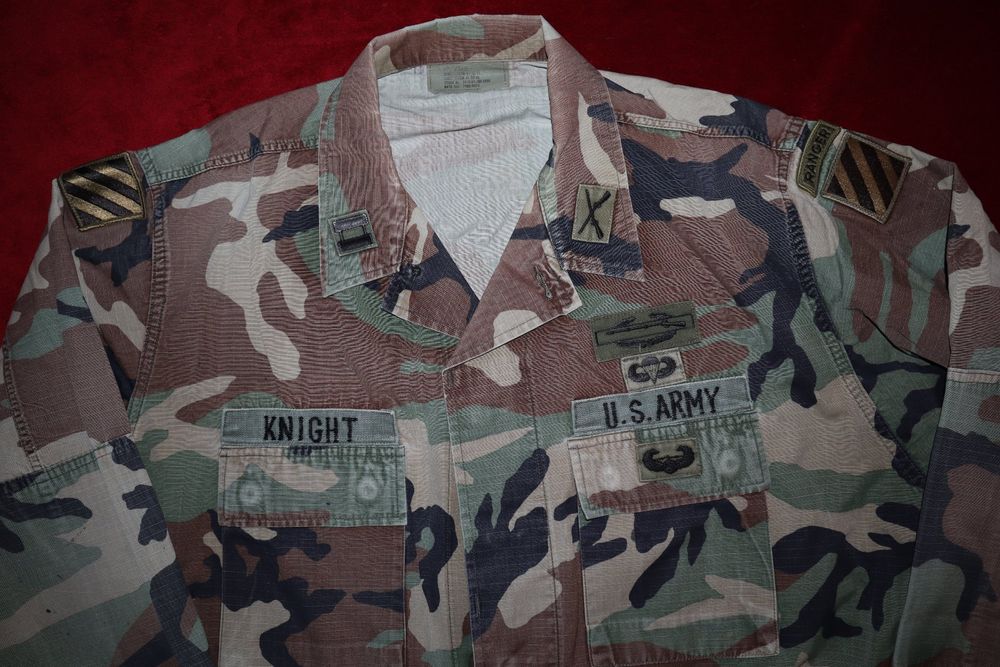 US Army BDU Shirt 3rd Infantry Divison Captain (Gebraucht) in Kappelen ...