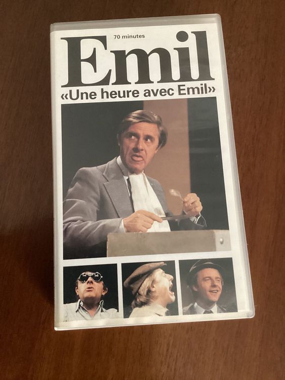 VHS-PAL, Video: une heure avec Emil, Emil en français i (D'occasion) à ...