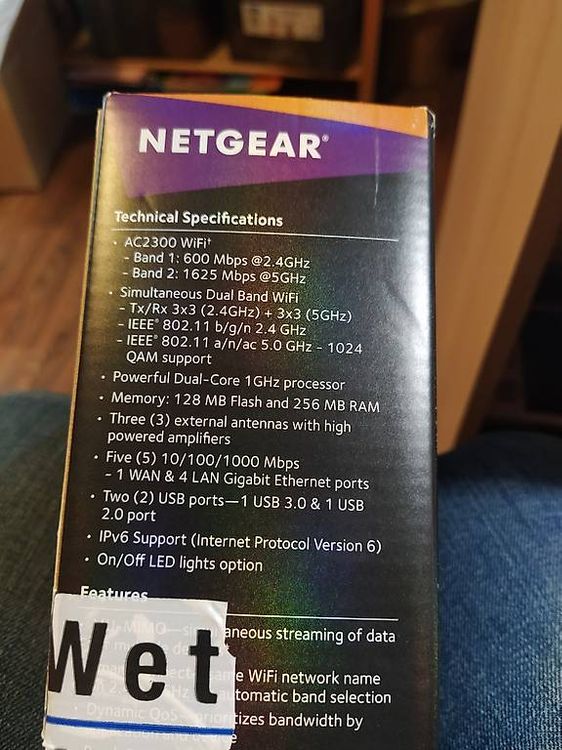 Netgear Nightwalk AC2300 Smart Wifi Router (Gebraucht) in Hohentannen ...