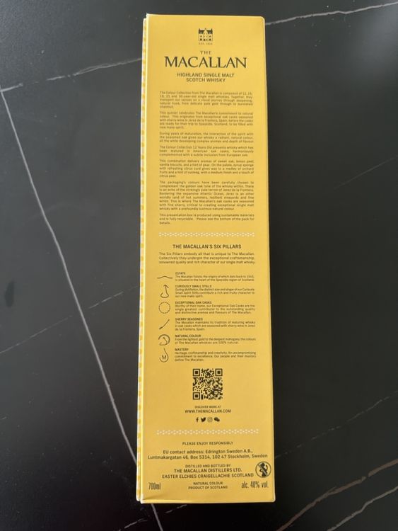 The Macallan Colour Collection 12 Years, Single Malt Whisky (Neu und ...