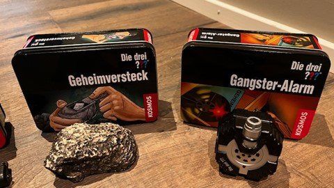 Die drei Fragezeichen ???? - 5 Spielsachen (Tresor, etc.) (Gebraucht ...