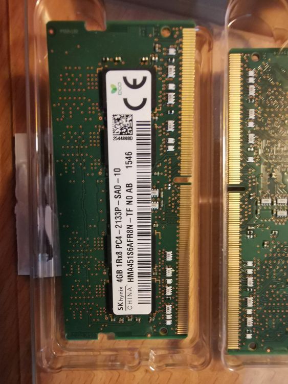 Ram DDR4 2133 8GB (2x4) | Kaufen auf Ricardo