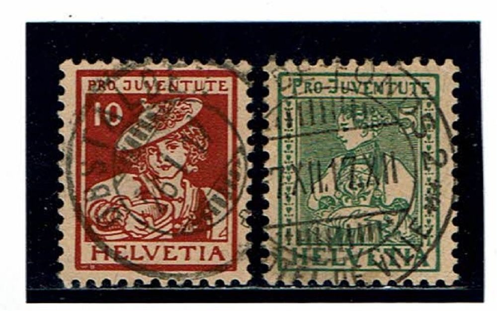 REID4/Pro Ju J6+J8 Vollstempel Obstalden+Chaux-de-Fonds 2 | Kaufen auf Ricardo