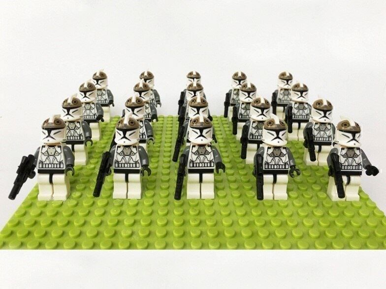 20 CLONE GUNNER TROOPER - MINIFIGURES (Neu und originalverpackt) in ...