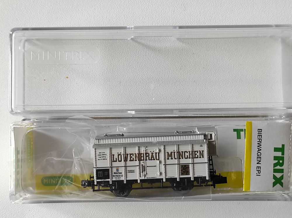 Bierwagen "Löwenbräu" der K.Bay.Sts.B.von Minitrix N | Kaufen auf Ricardo