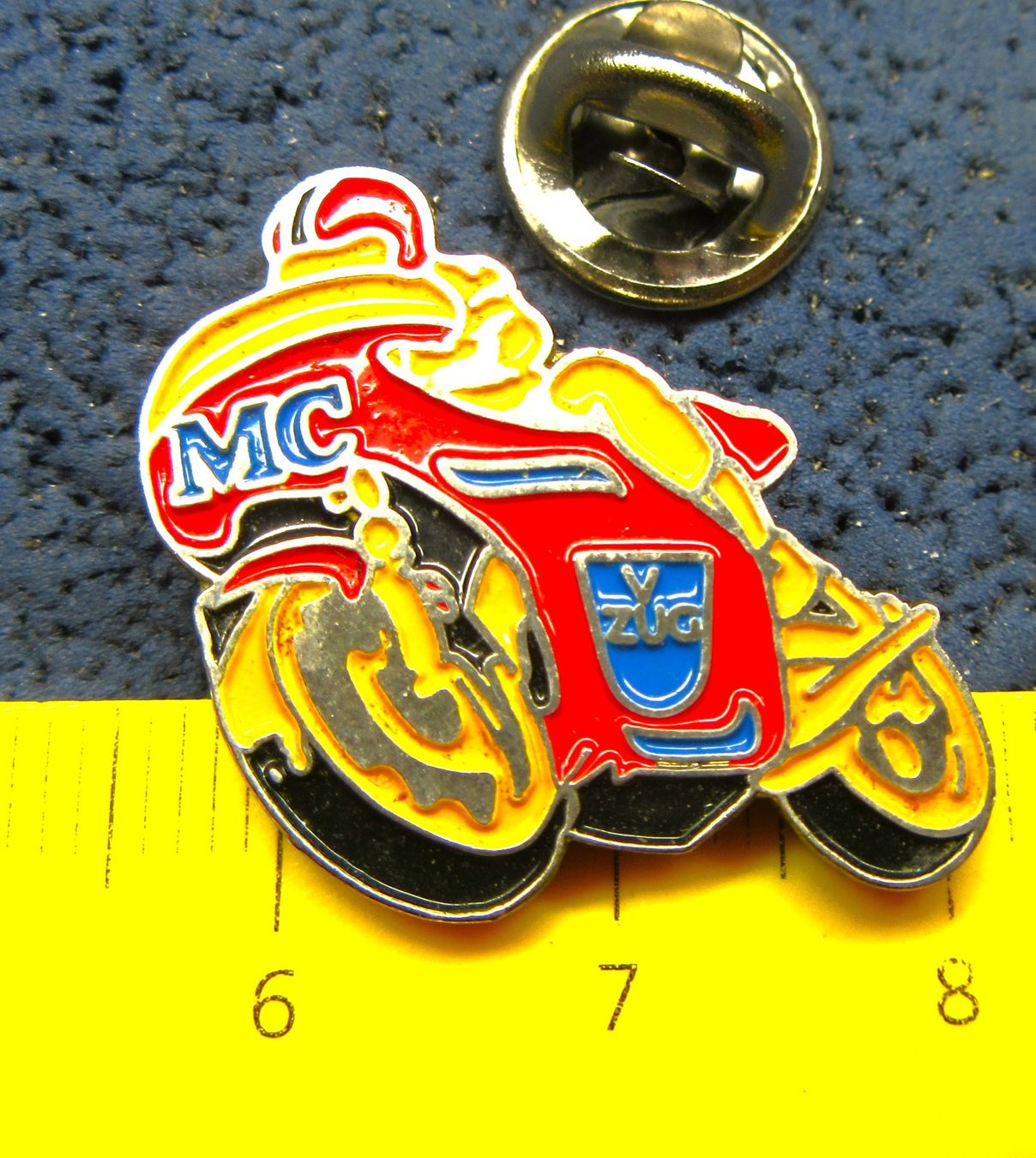 MOTORRAD-CLUB MC V-ZUG PIN GEPRÄGT LIMIITIERT (Gebraucht) in Ettingen ...