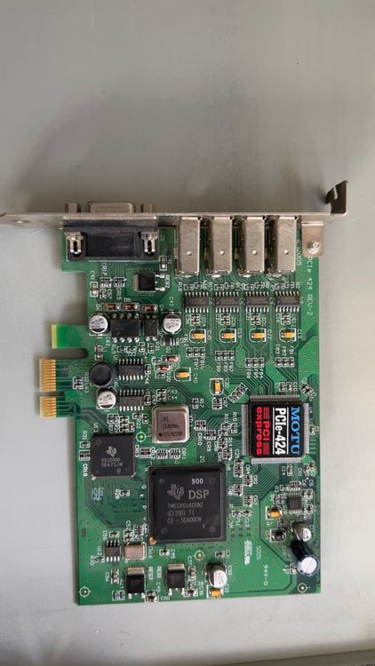 Motu PCIe-424 PCI express | Kaufen auf Ricardo