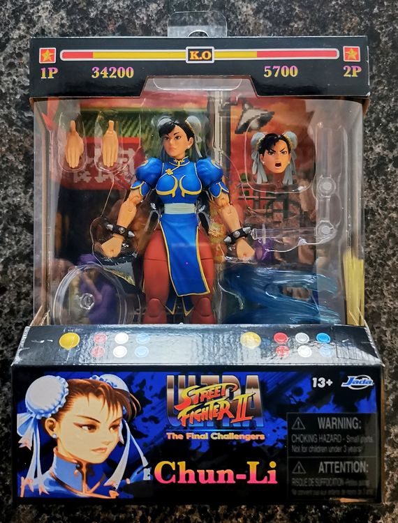 Chun-Li 2023 Action Figur Ultra Street Fighter II Jada Toys | Kaufen ...