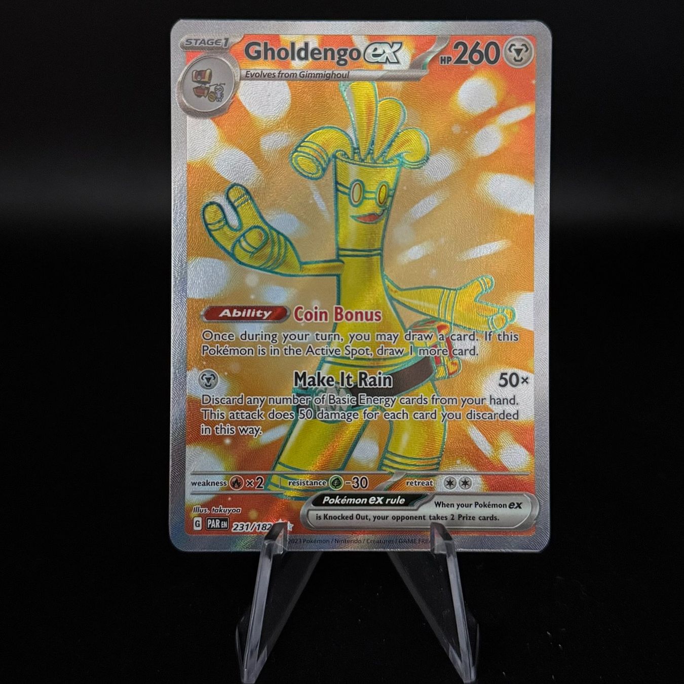 Gholdengo ex #231 Pokemon Paradox Rift (Gebraucht) in Feuerthalen für ...
