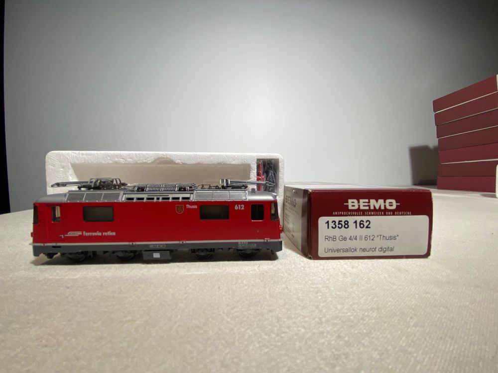 BEMO RhB Ge 4/4 || 612 "Thusis" Universallok neurot digital | Acheter ...