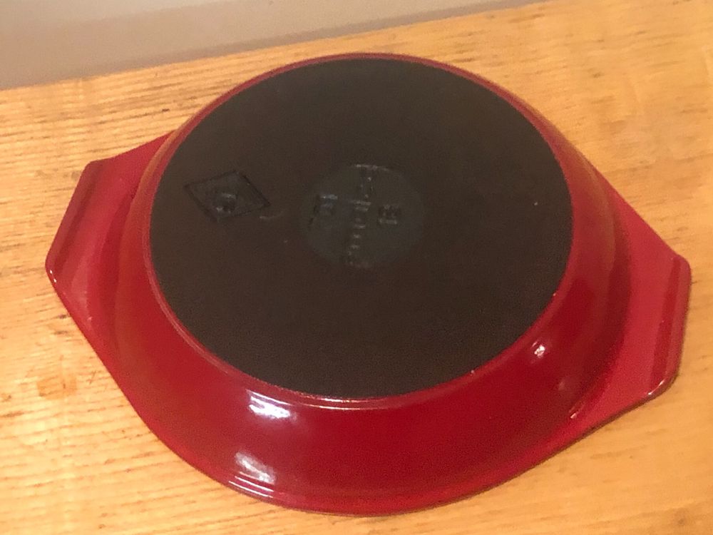 Gusseisenpfanne Guss Pfanne Emaille Emalco 18 Suisse | Kaufen auf Ricardo