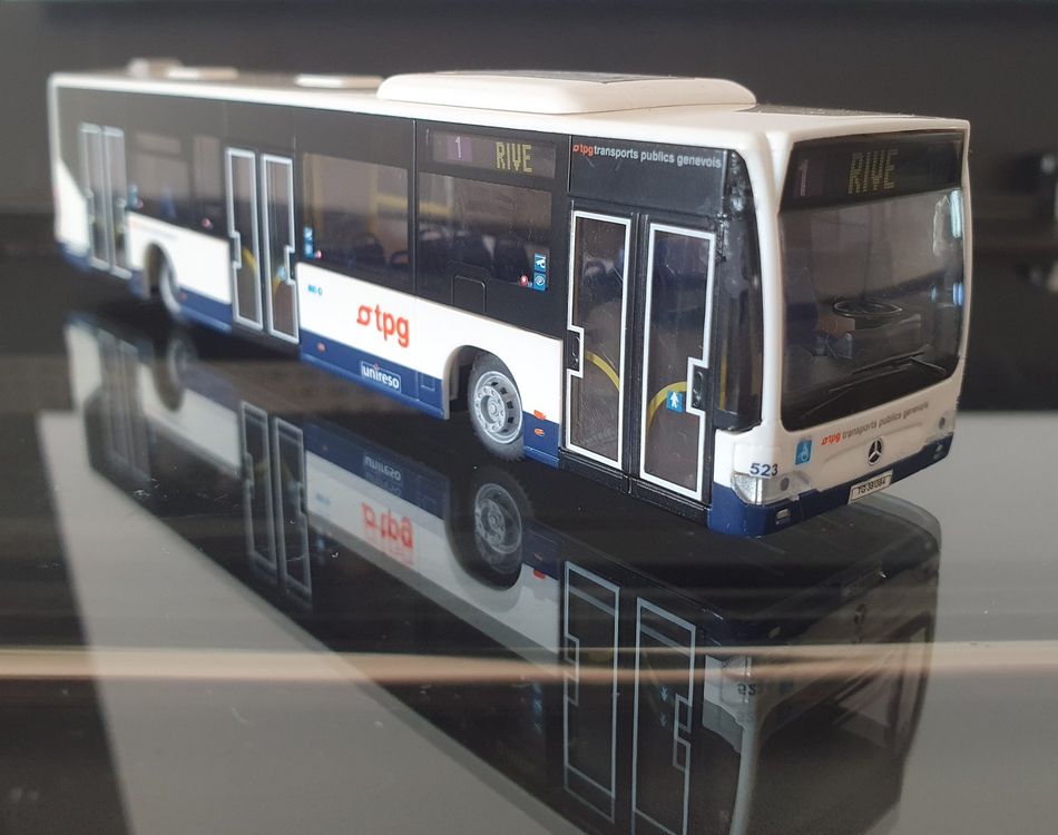 Rietze 66575 TPG Genf Bus Mercedes Citaro 6 1:87 (Gebraucht) in Therwil für CHF 39 – mit ...