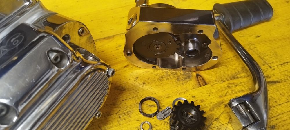 Harley Davidson ultima 6 gang getribe mit kick start kit | Kaufen auf ...