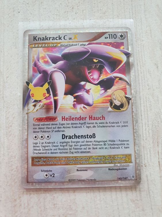 Pokemon Knackrack Celebrations 145/147 DE | Kaufen auf Ricardo