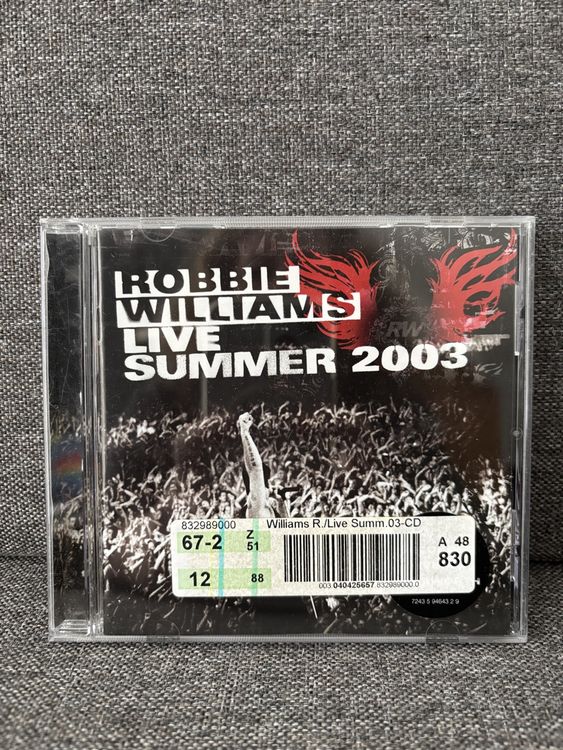 Robbie Williams „Live Summer 2003“ (Gebraucht) in Aarau für CHF 3 – mit Lieferung auf Ricardo kaufen