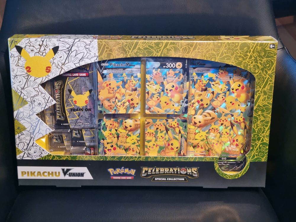 Pokemon Celebrations Pikachu V-Union Box | Kaufen auf Ricardo