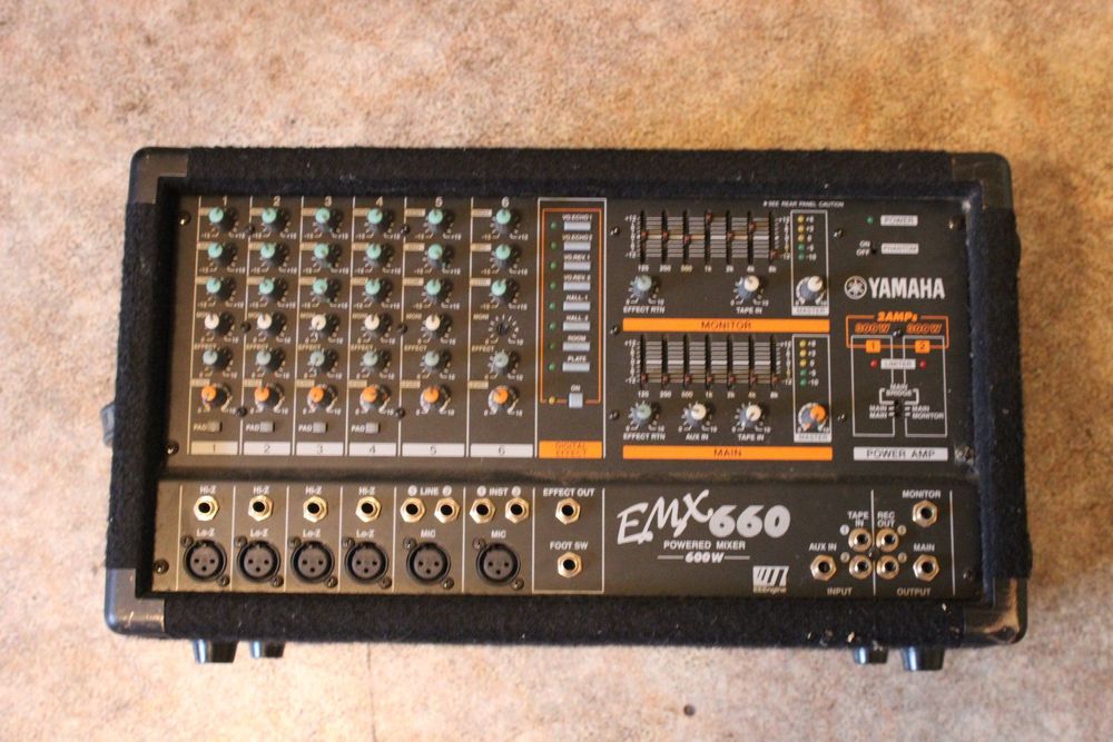 Yamaha EMX660 (D'occasion) à Lajoux JU pour CHF 120 – avec livraison | Acheter sur Ricardo