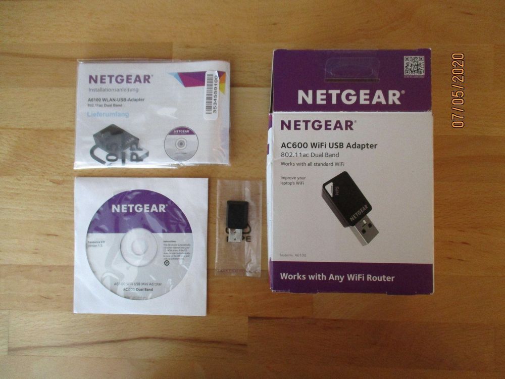 NETGEAR WiFi USB Adapter Dual Band (Gebraucht) in Zürich für CHF 7 ...