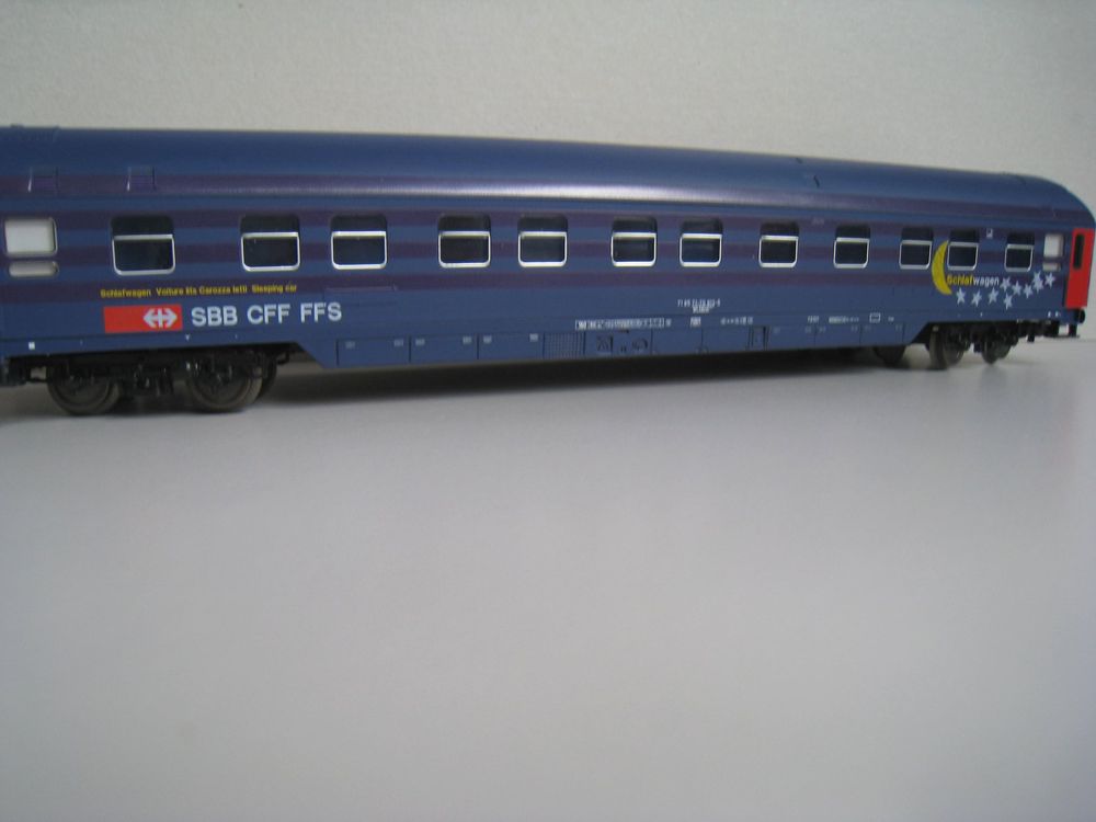 Roco 3 Schlafwagen, 1 x DB CIWL, 2 x SBB-WLABm,44839 + 44358 (Gebraucht ...