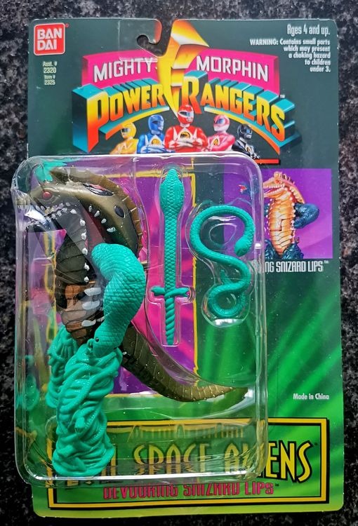 Snizard 1994 Power Rangers Vintage Action Figur MMPR (Neu (gemäss ...