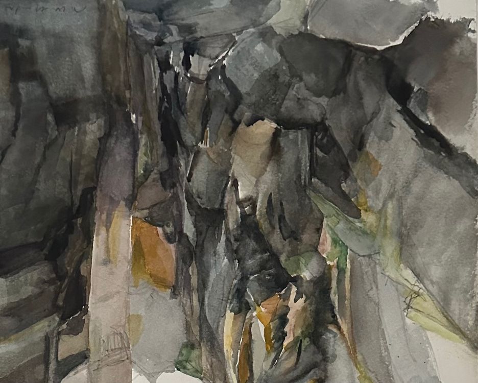 Galeri-Nachlas -Aquarell Unl.Sign | Kaufen auf Ricardo