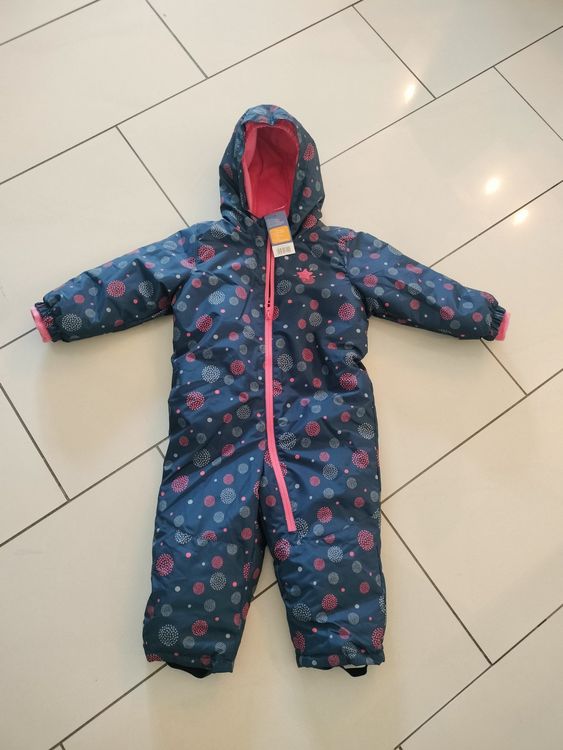 Lupilumädchenwinter Overallschneeanzugwarmweichkapuzestulpenstegbaby Ebay
