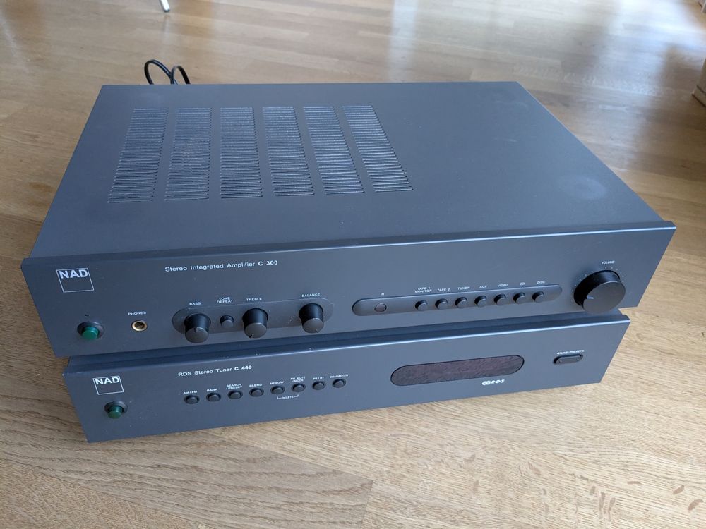 Amplificateur NAD C 300 et Tuner NAD C 440 (D'occasion) à St-Léonard ...