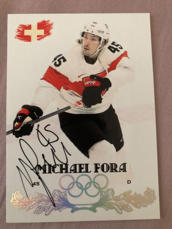 Michael Fora HCD Ambri Hockey Card signiert | Kaufen auf Ricardo