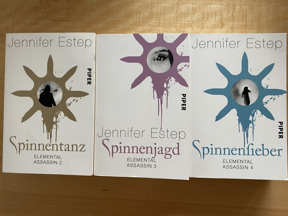 3 Bücher / Elemental Assassin 2,3,4 - Jennifer Estep (Gebraucht) in ...