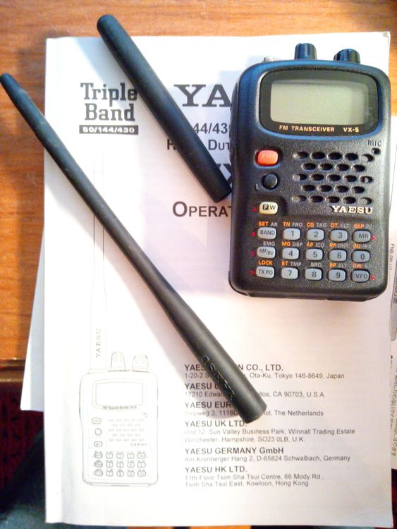 yaesu VX-5R Funkgerät (D'occasion) à Hedingen pour CHF 150 – avec livraison | Acheter sur Ricardo