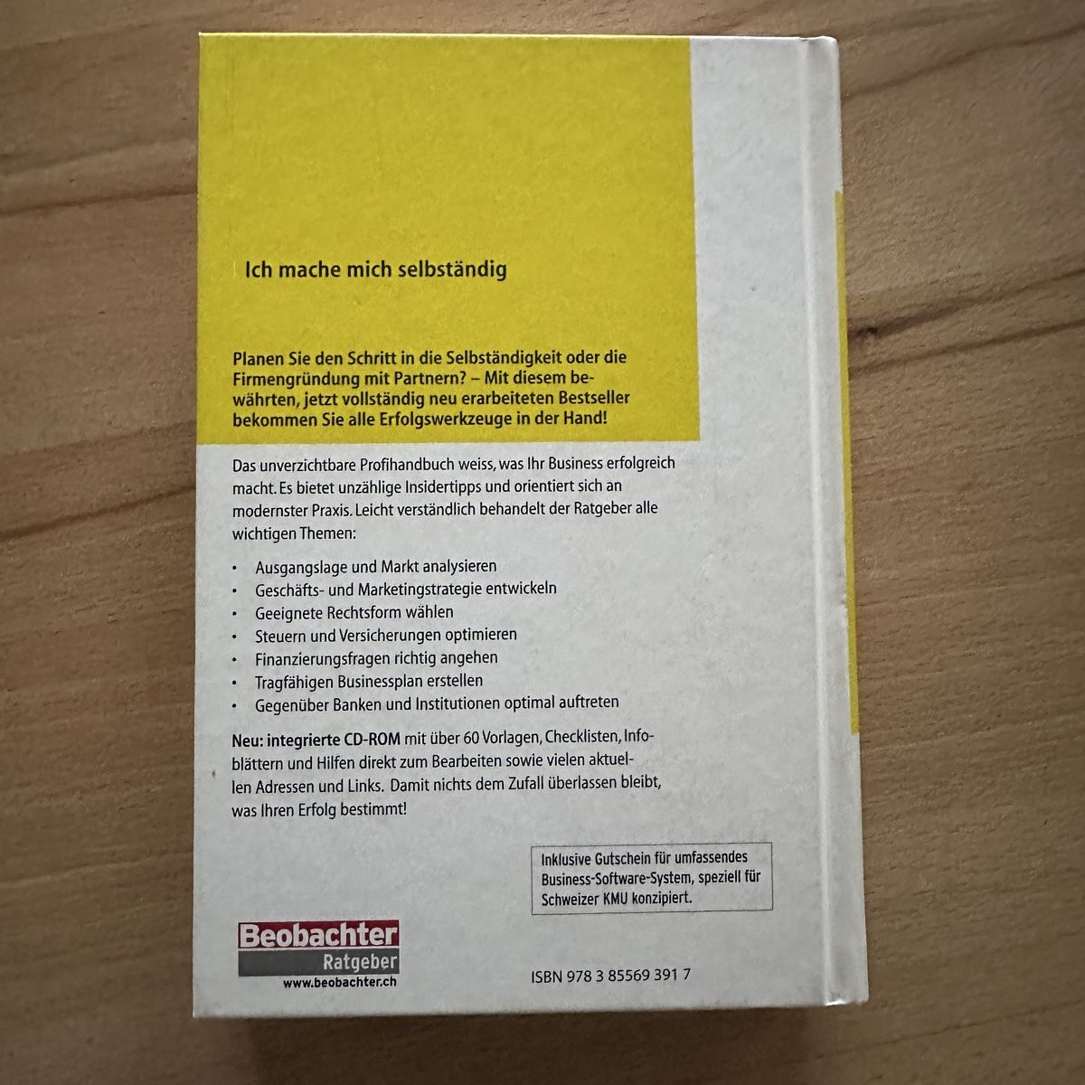 Ich mache mich selbstständig - Beobachter.ch (Gebraucht) in Sax für CHF ...