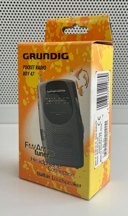 Grundig Boy 47 - Tragbares Radio für Camping & Garten📻 (Neu und ...
