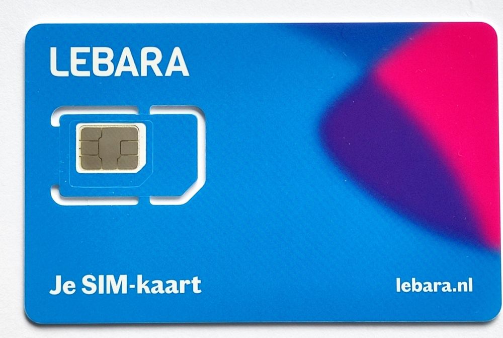 Nederland Lebara SIM card Prepaid new and unused (Neu und ...