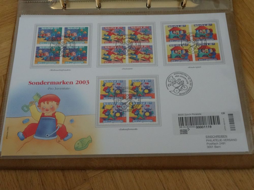 FDC 2003 Pro Juventute LUXUSBRIEF | Kaufen auf Ricardo
