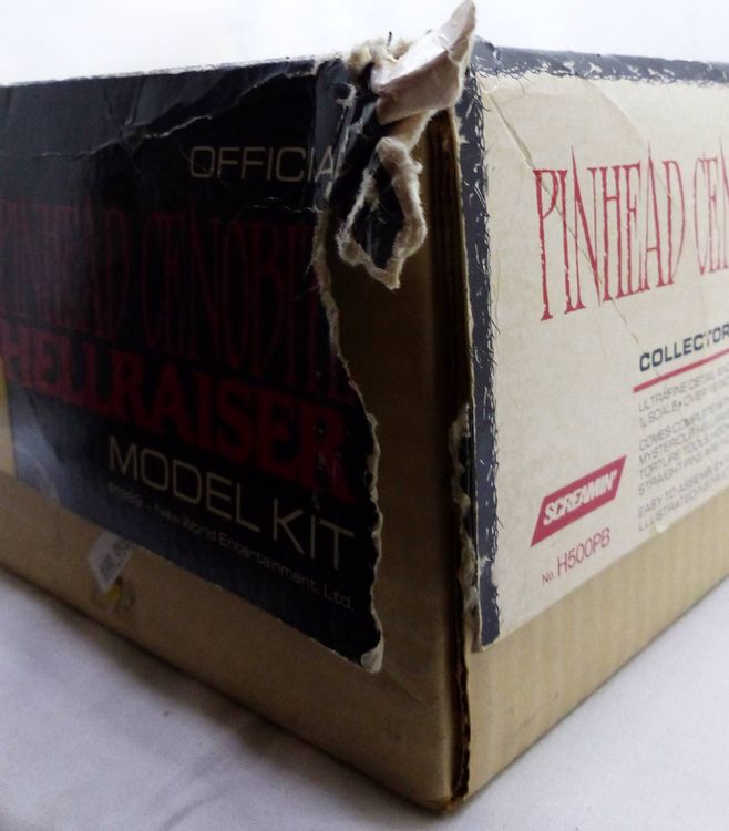 PINHEAD CENOBITE HELLRAISER HORROR MODEL KIT SCREAMIN 1989 (Neu (gemäss ...