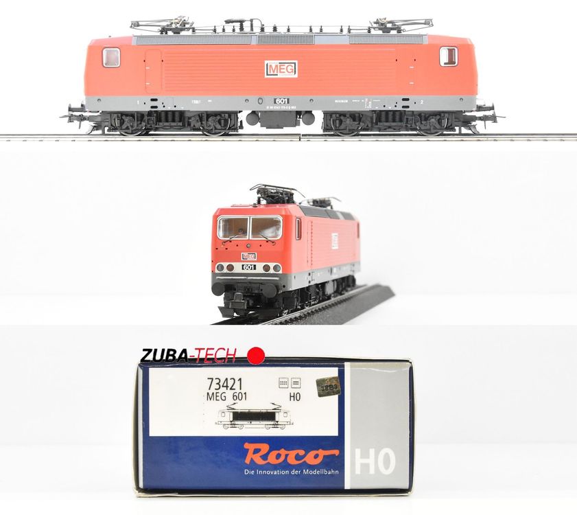 Roco 73421 E-Lok BR 143 MEG H0 GS Analog mit OVP (Gebraucht) in St ...