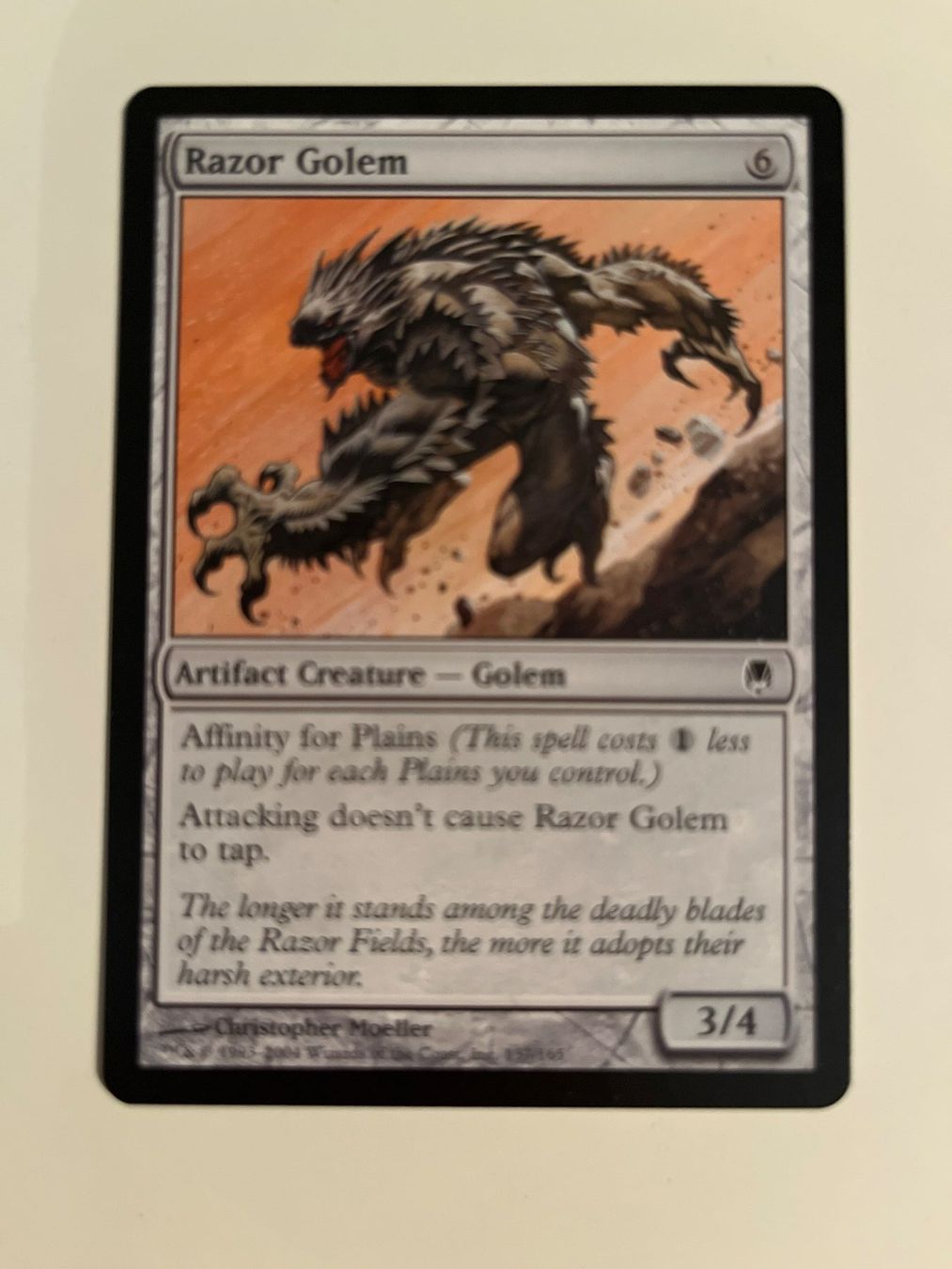 1 x Razor Golem - Magic: The Gathering - MtG (Gebraucht) in Kriens für ...