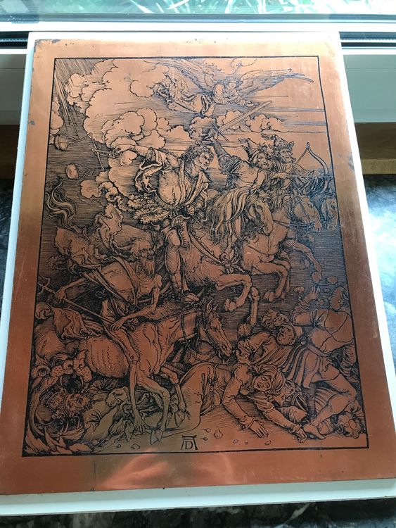 ORIGINAL KUPFERSTICH PLATTE | Kaufen auf Ricardo