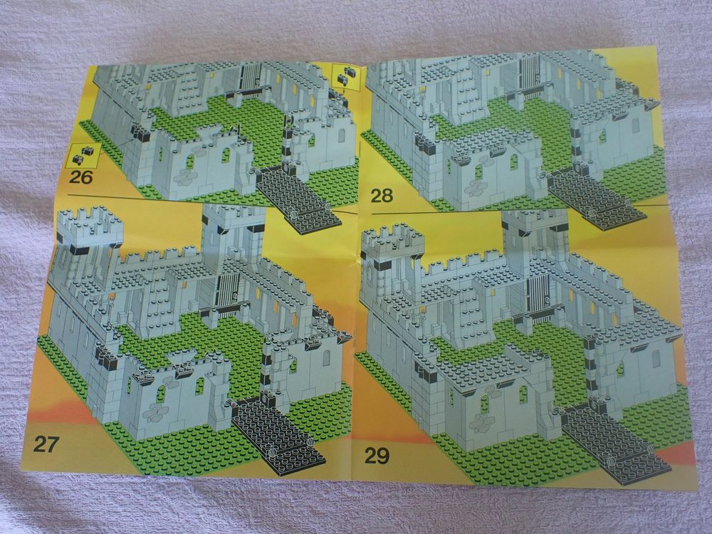 Lego Ritterburg Bauanleitung 6080