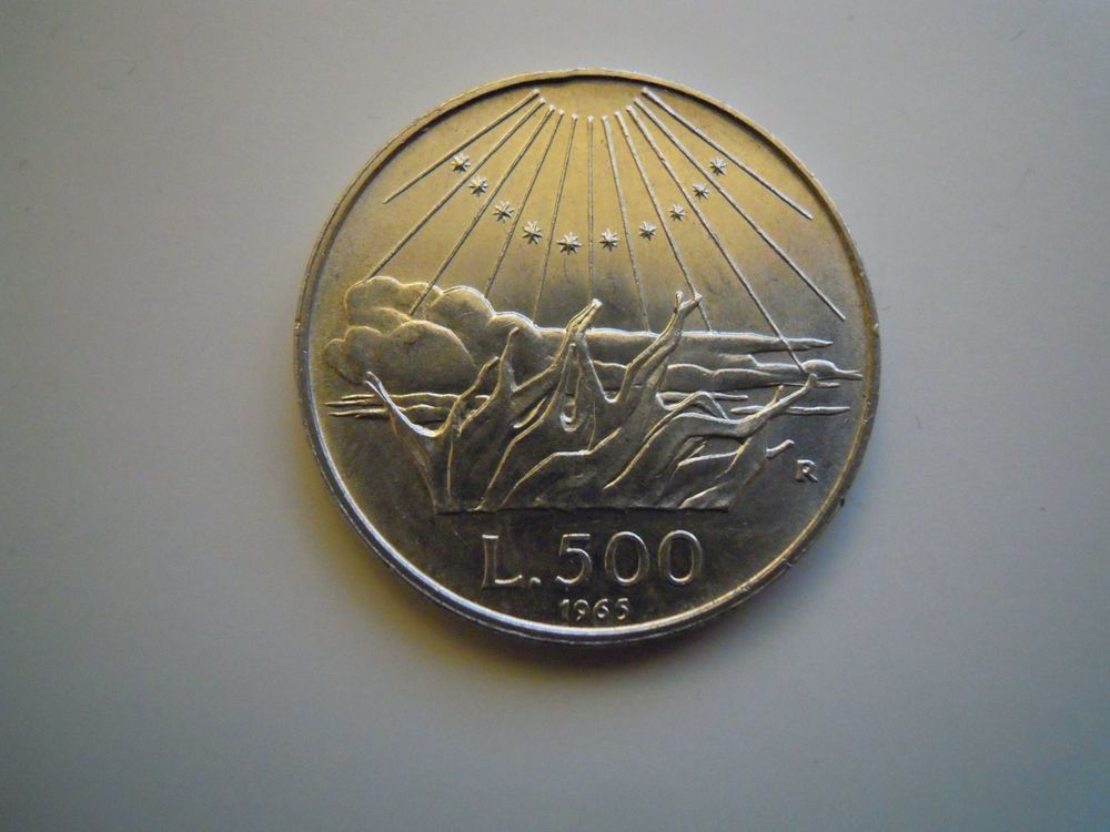 500 Lira 1965 unz/stgl (Neu (gemäss Beschreibung)) in Kriegstetten für CHF 14.25 – mit Lieferung ...