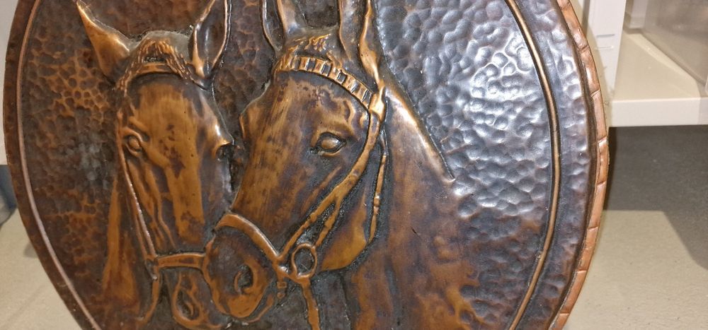 Pferd auf Blech Kunstbild (Gebraucht) in Root für CHF 1 – nur Abholung auf Ricardo kaufen