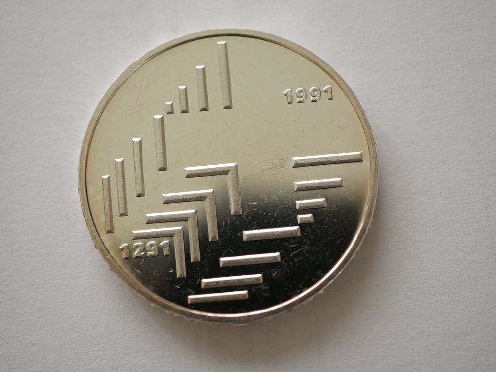 20 Franken Sondermünze 1991 700 J. Eidgen. ***TOP*** (Neu (gemäss Beschreibung)) in Kreuzlingen ...
