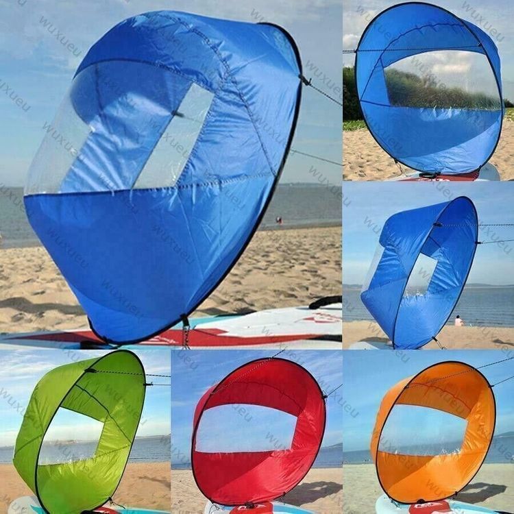 Kajaksegel Downwind Abwind Wind Paddel Popup Kanu Segel Kaja (Neu ...