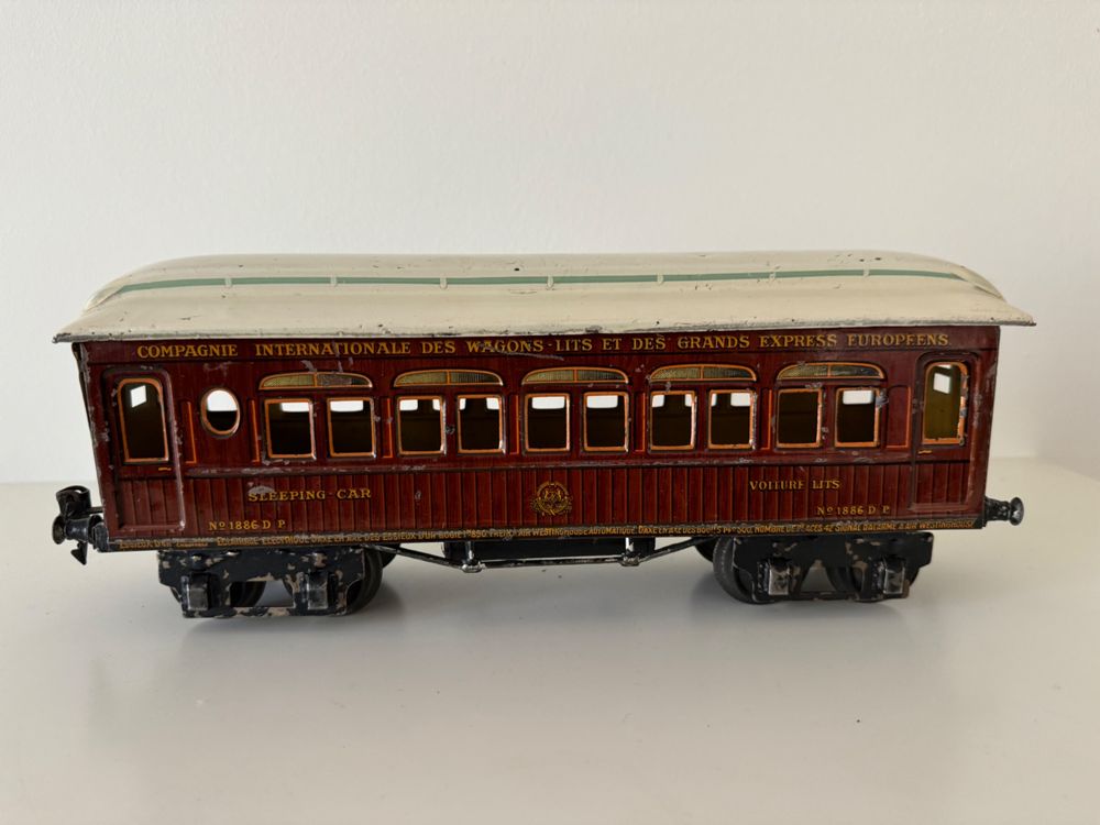 Märklin - Schlafwagen/Sleeping car, teak, 33 cm, 1886,Spur 1 | Kaufen ...