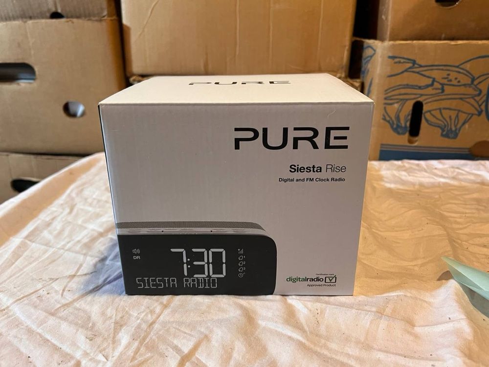 PURE Siesta Rise Radio Wecker - Digitalradio (104) (Gebraucht) in ...