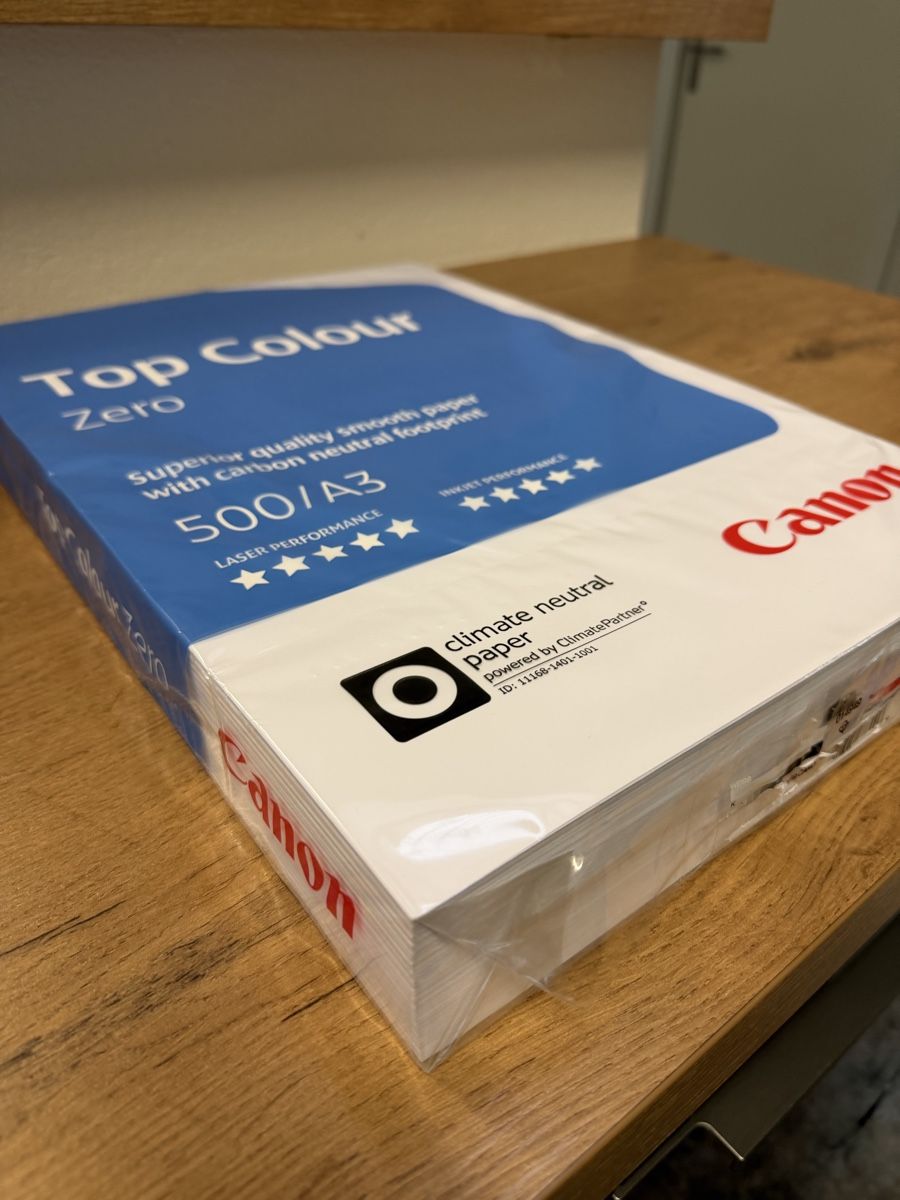 Canon Top Colour Zero A3 Papier, 500 Blatt, Neu & OVP (Neu und ...