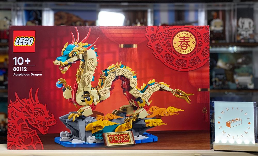 LEGO Chinese Traditional Festivals Auspicious Dragon (80112) (Neu und ...