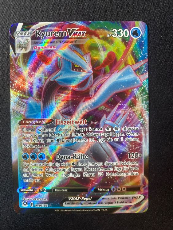 Kyurem VMAX 49 - Lost Origin - DE | Kaufen auf Ricardo